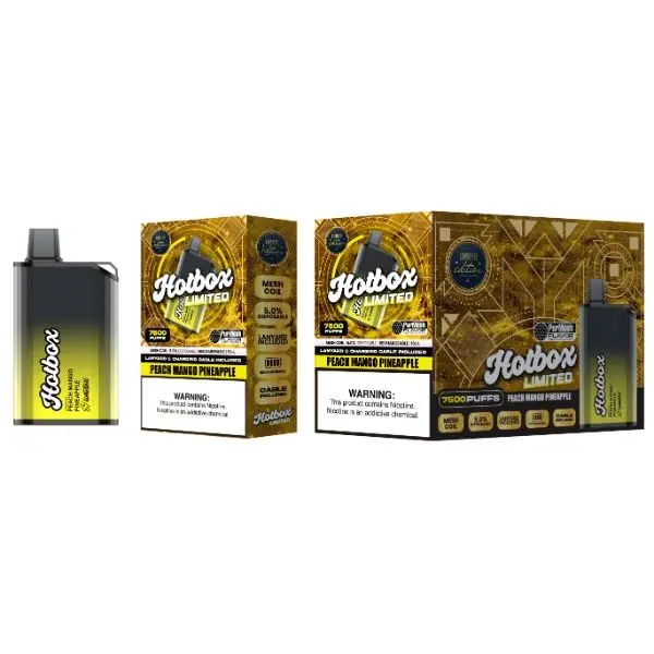 Puff HotBox 7500 Puffs Disposable 5-Pack - Bulk Deal - Vape Wholesale ...