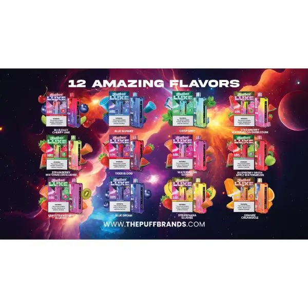 HOTBOX LUXE 12000 PUFFS DISPOSABLE - Vape Wholesale USA - $11.25